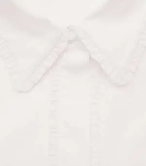 ME+EM Frill-trim Layering Shirt