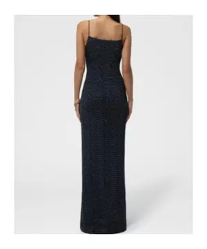 Missoni Long Viscose Lamé Dress With Hood