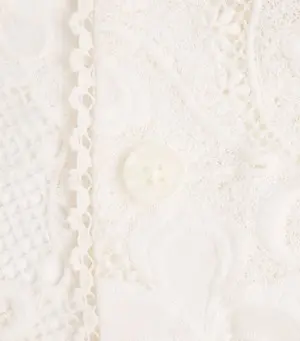 ME+EM Lace Cropped Jacket