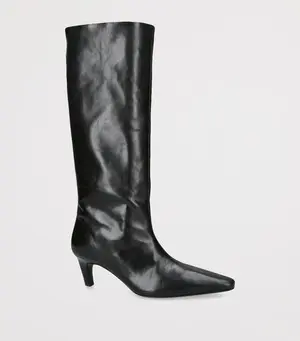JUDE Leather Cave Knee-high Boots 55
