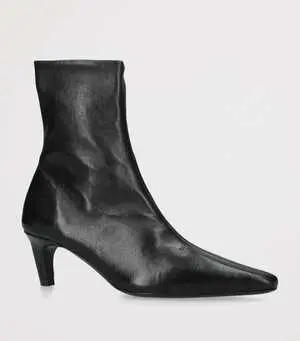 JUDE Leather Cave Ankle Boots 55