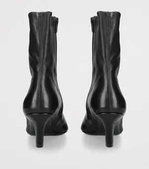 JUDE Leather Cave Ankle Boots 55