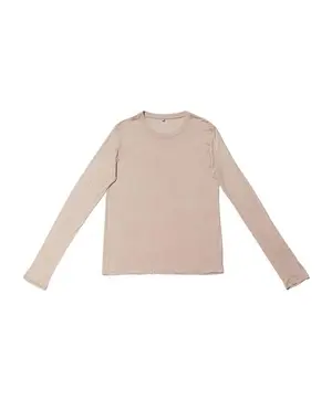 BASERANGE Long-sleeve Round-neck Top