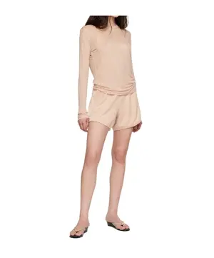 BASERANGE Long-sleeve Round-neck Top