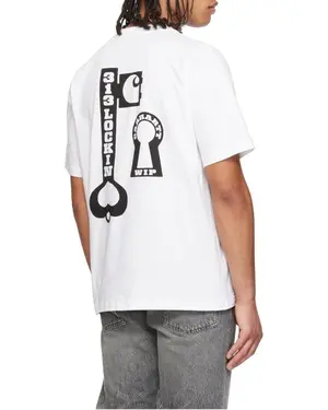 Carhartt Work In Progress Keyhole Logo T-shirt