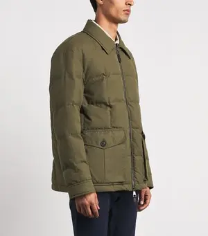 Purdey Cotton-blend Snowden Quilted Jacket