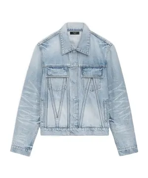 Amiri Japanese Selvedge Trucker Jacket - Indigo