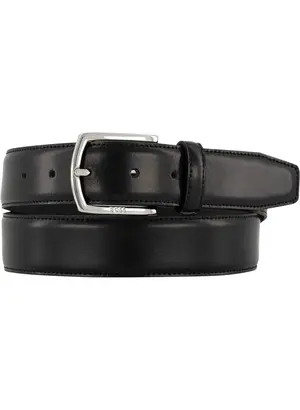 Hugo Boss Branded-buckle Belt - Black
