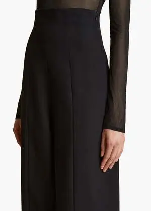 Khaite Lennerd Straight Leg Pants