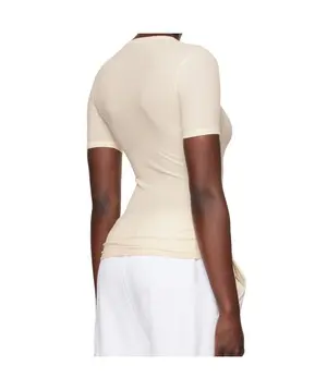 BASERANGE Cut-out T-shirt - Nude