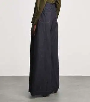 Palmer//harding Elara High-rise Wide-leg Jeans