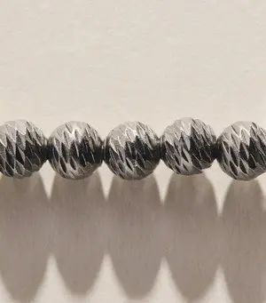 Tateossian Sterling Silver And Obsidian Stonehenge Bracelet