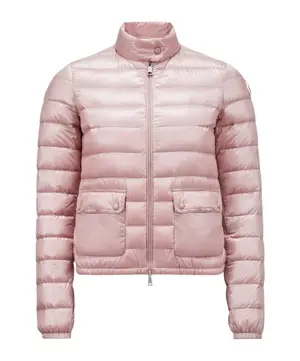 Moncler Lans Zip-up Padded Jacket - Light Pink