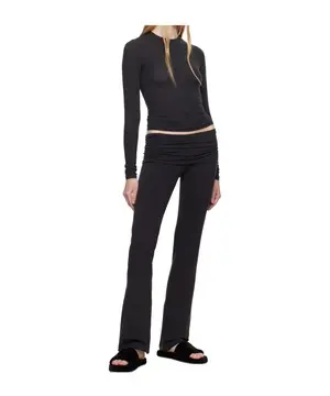 SKIMS Long-sleeved T-shirt - Black