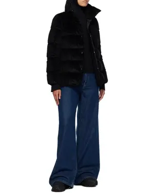 Moncler Cochevisse Corduroy Short Down Jacket