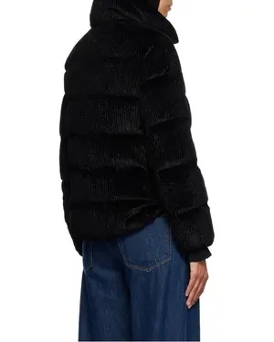 Moncler Cochevisse Corduroy Short Down Jacket