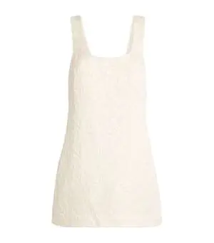 Camilla And Marc Cloqué Gracia Mini Dress - Ivory
