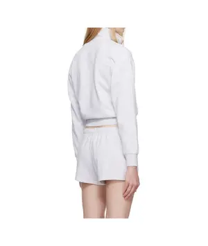 SKIMS Half-zip Long-sleeved Sweatshirt