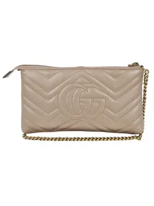 Gucci Gg Marmont Mini Chain Bag