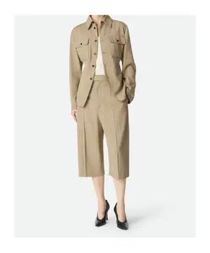 Bottega Veneta Viscose Silk Shirt Jacket
