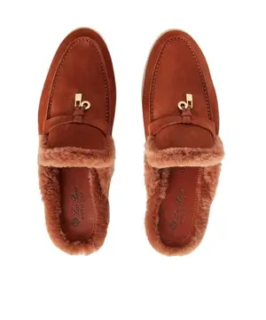 Loro Piana Summer Charms Walk Muller Shoes
