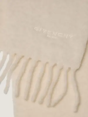 Givenchy Paris Large Scarf In Alpaca Wool