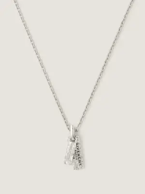 Givenchy Tape Necklace In Metal And Enamel