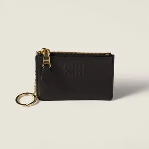 Miu Miu Nappa Leather Card Holder