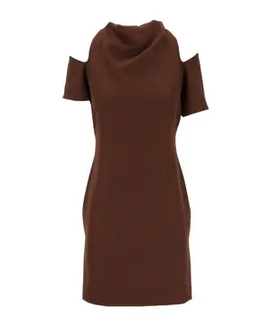 Federica Tosi Cut-out Cady Mini Dress