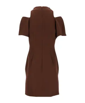 Federica Tosi Cut-out Cady Mini Dress