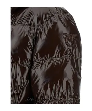 Pinko Love Birds Belted Down Jacket
