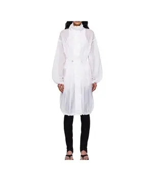 Alaïa Soft Nylon Bubble Parka
