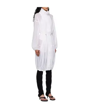 Alaïa Soft Nylon Bubble Parka