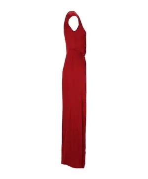Federica Tosi Draped Front Maxi Dress
