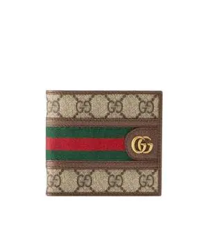 Gucci Ophidia Gg Coin Wallet - Green