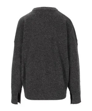 Loulou De Saison Anton Crewneck Knitted Sweater