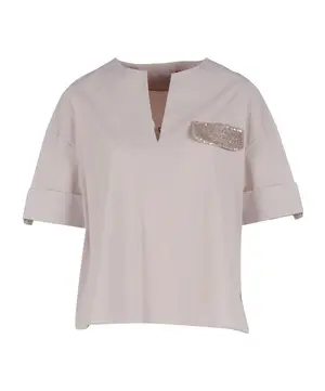 Antonelli Firenze V-neck T-shirt - White