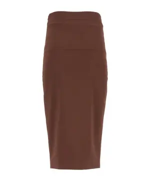 Federica Tosi Slit Skirt