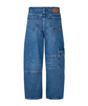 GANNI Denim Audri Straight Leg Jeans