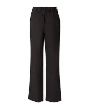 Herno Wide Leg Pleated Trousers