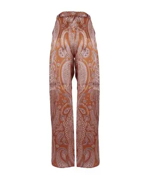 Antonelli Firenze Paisley Print Casual Trousers