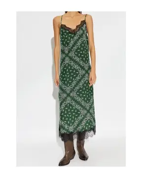 Zadig&Voltaire Respa Silk Bandana Slip Dress