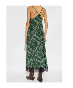 Zadig&Voltaire Respa Silk Bandana Slip Dress