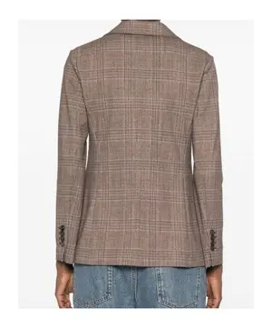 CIRCOLO 1901 Checked Single-breasted Blazer