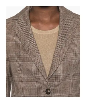 CIRCOLO 1901 Checked Single-breasted Blazer
