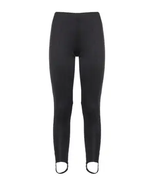 THE FRANKIE SHOP Stirrup-detail Leggings - Black