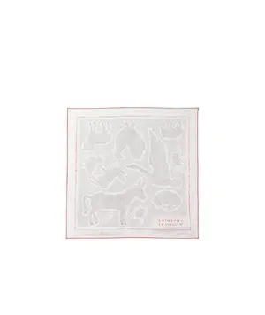 Jacquemus Printed Scarf White