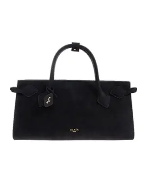 Alaïa Le Teckel Tote Bag - Black