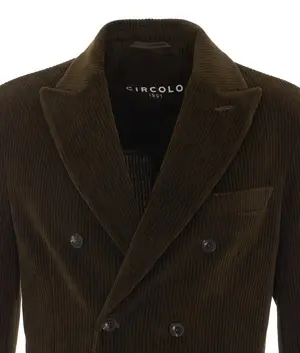 CIRCOLO 1901 Double-breasted Corduroy Blazer