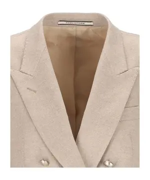 Tagliatore Double-breasted Peak Lapel Blazer